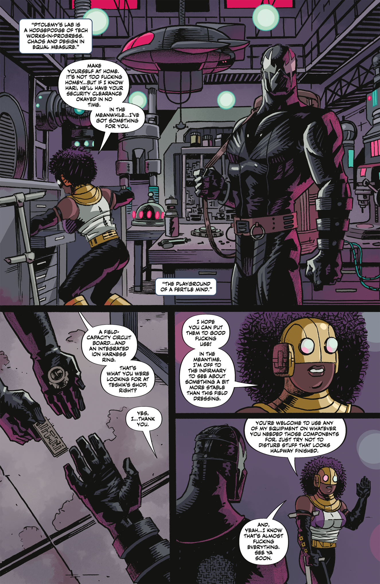 Grendel: Devil's Crucible--Defiance #4 (Matt Lesniewski Variant Cover ...