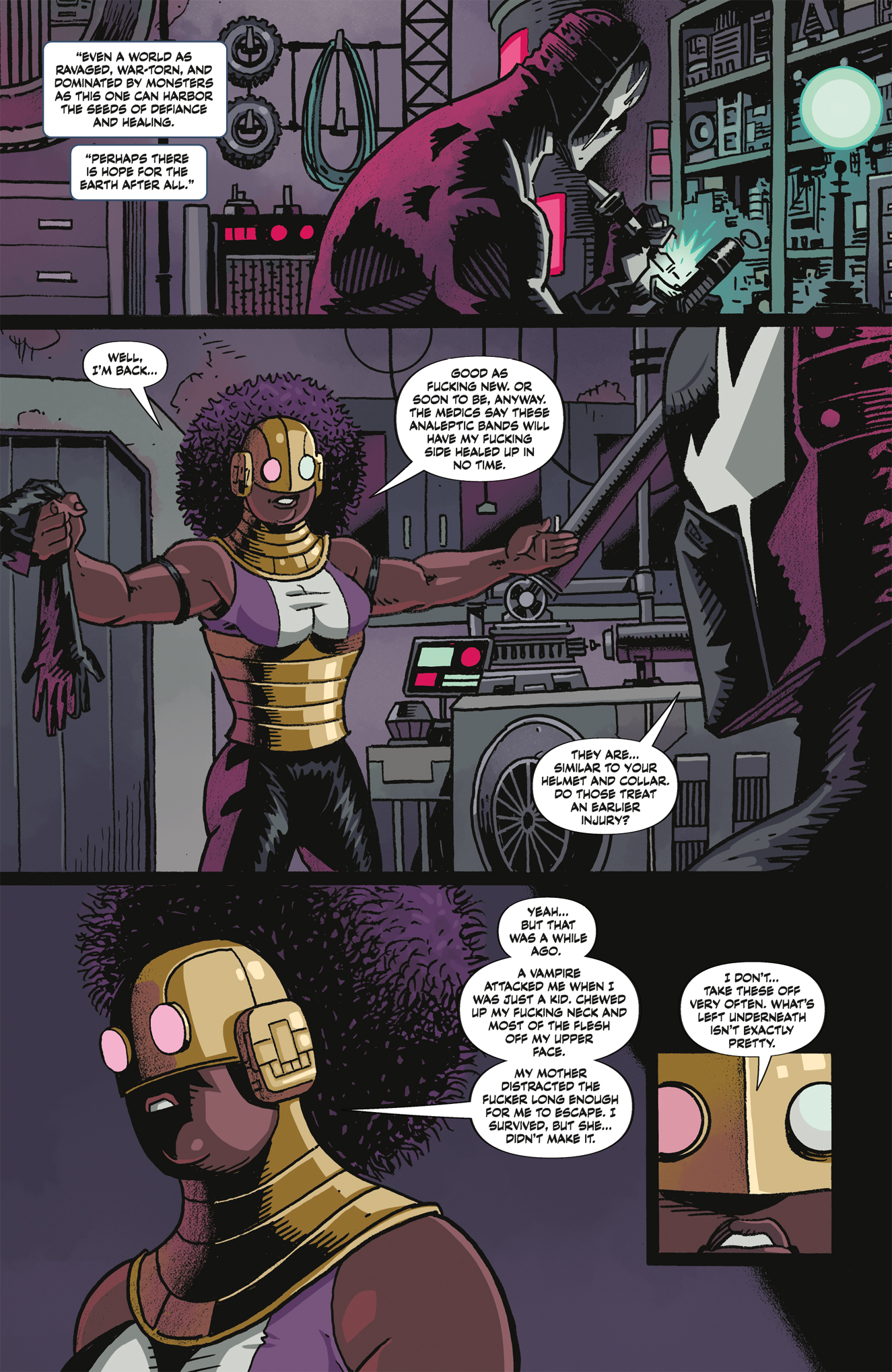 Grendel: Devil's Crucible--Defiance #4 (Matt Lesniewski Variant Cover) :: Profile :: Dark Horse ...