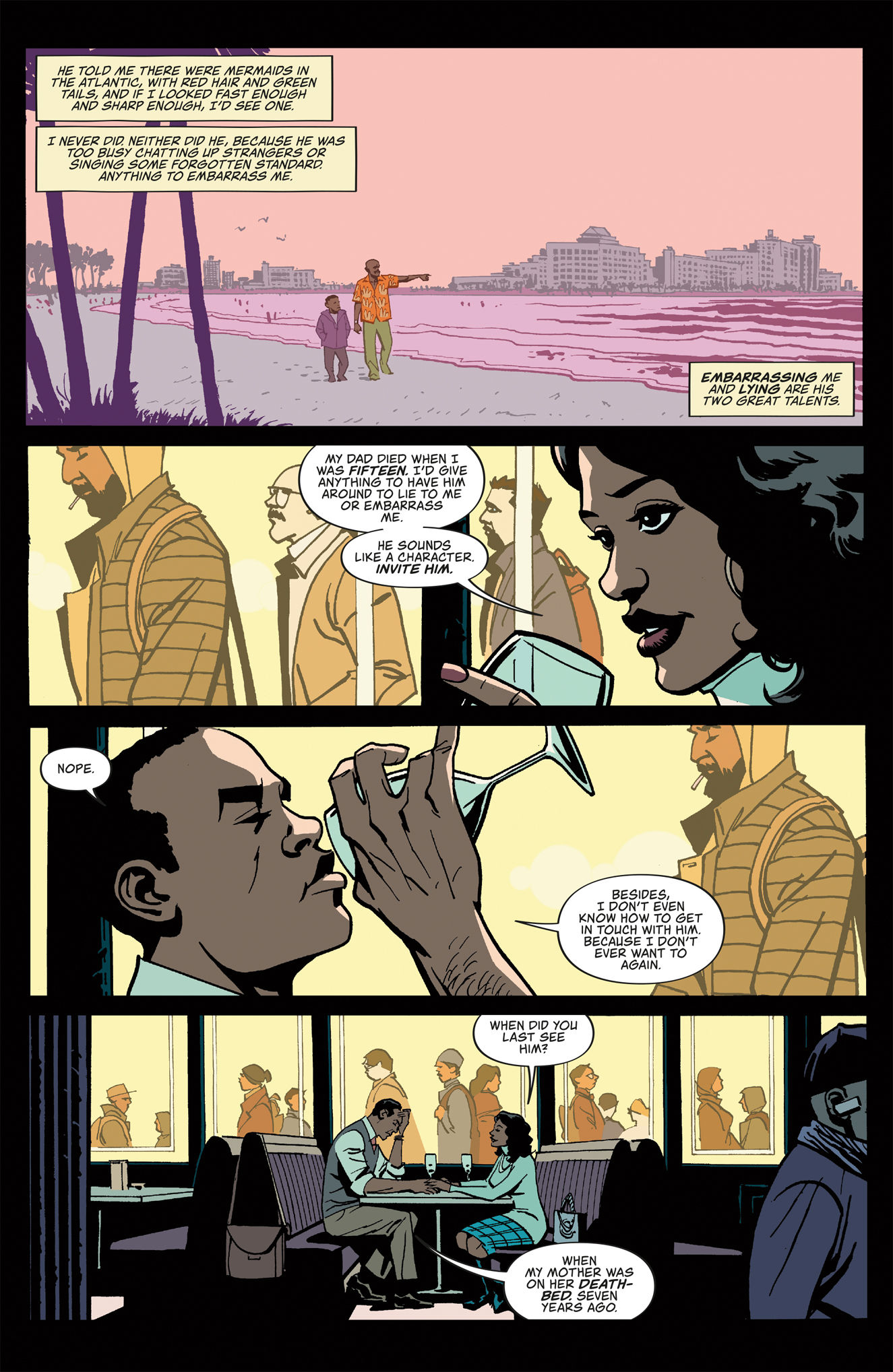 Anansi Boys #1 (Shawn Martinbrough Variant Cover) :: Profile :: Dark ...