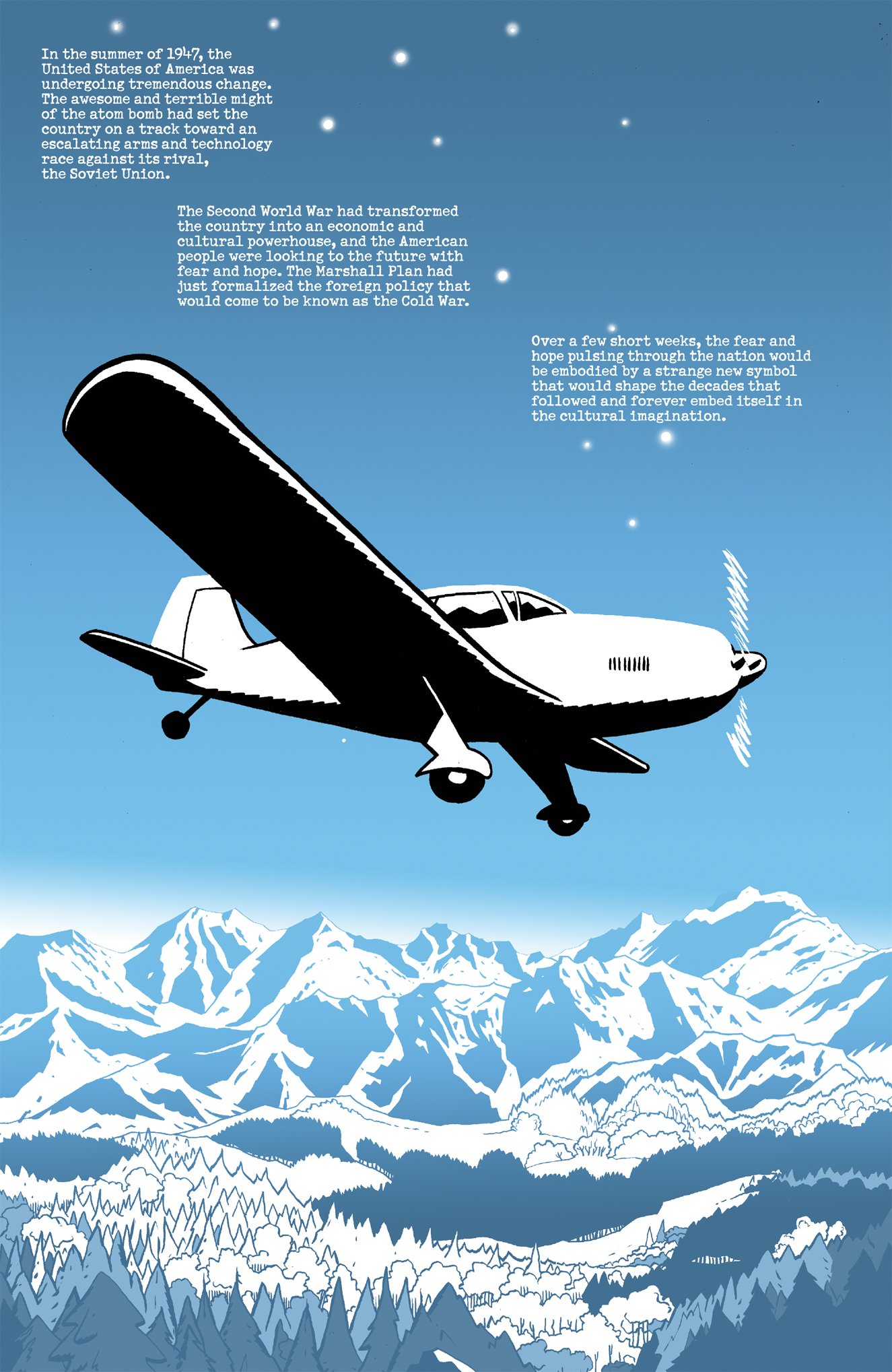 Blue Book: 1947 #1 (Cully Hamner Variant Cover) :: Profile :: Dark ...