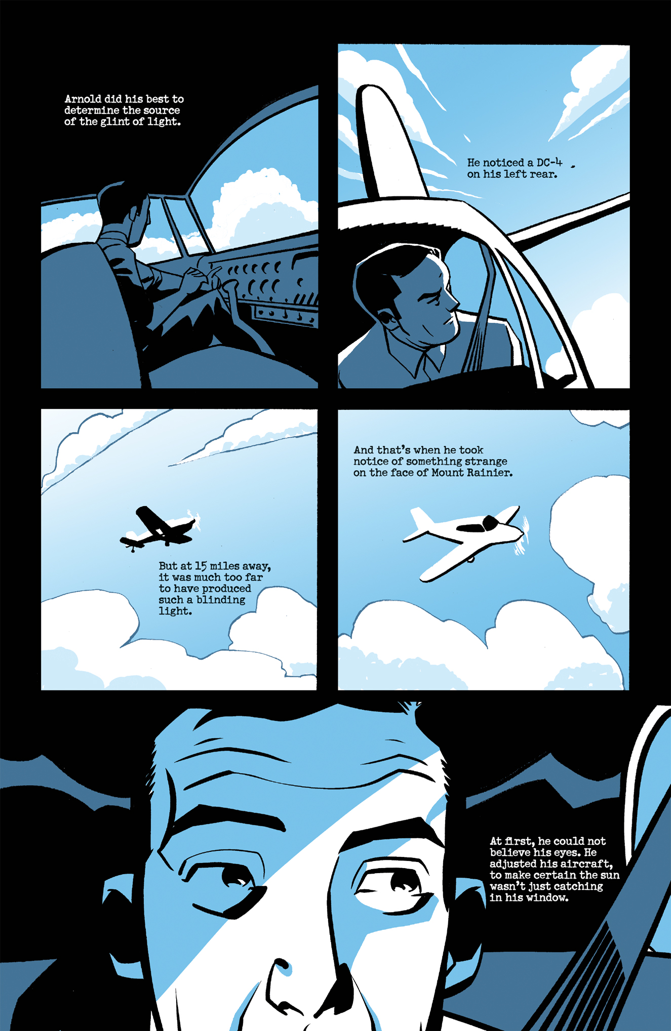 Blue Book: 1947 #1 (Cully Hamner Variant Cover) :: Profile :: Dark ...