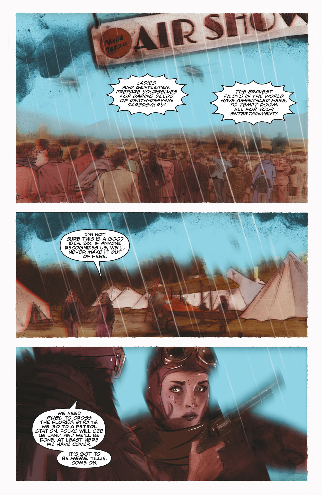 Barnstormers #3 (Comixology) (Phil Noto Variant Cover) :: Profile :: Dark Horse Comics