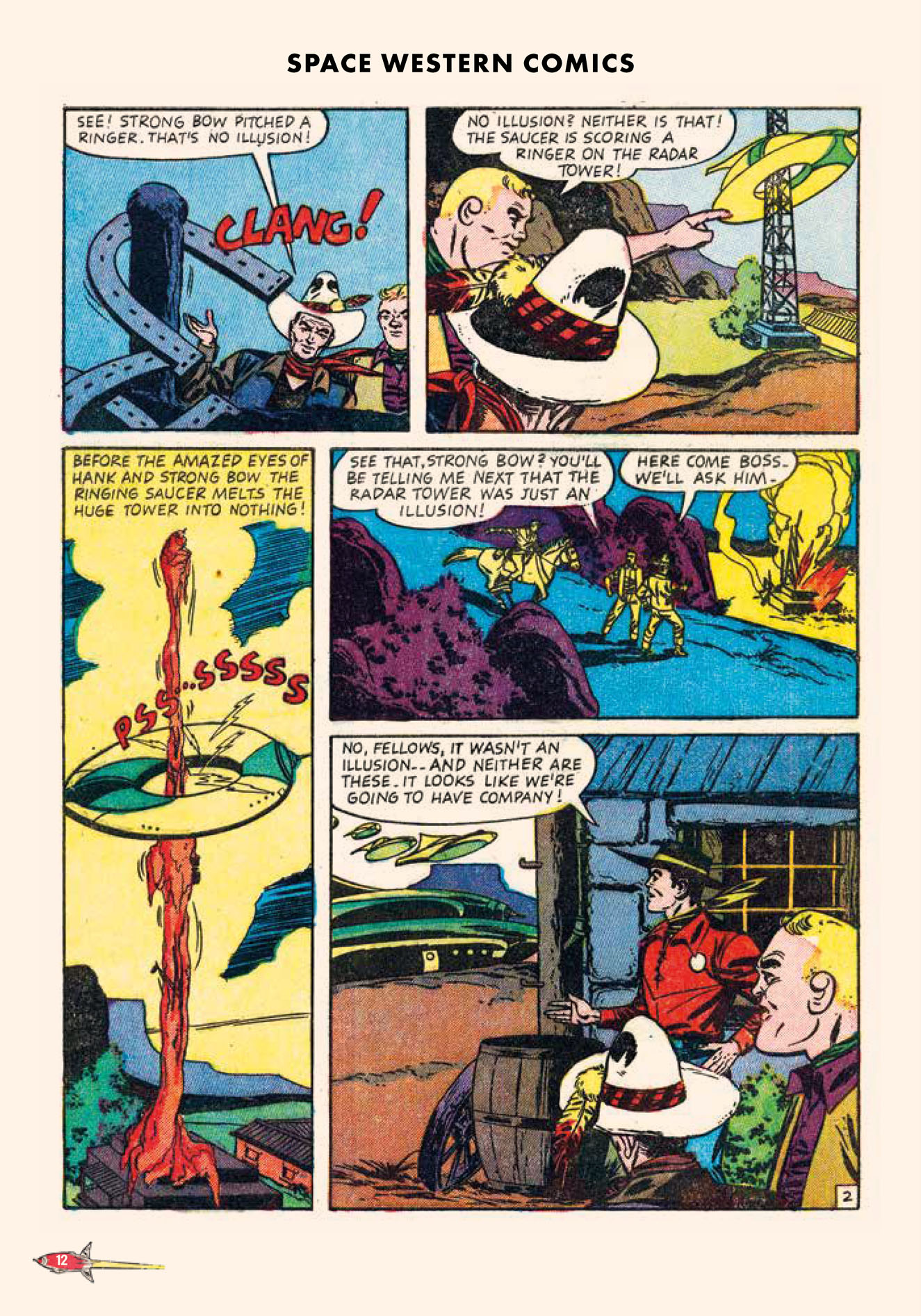 Space Western Comics: Cowboys vs. Aliens, Commies, Dinosaurs, & Nazis ...
