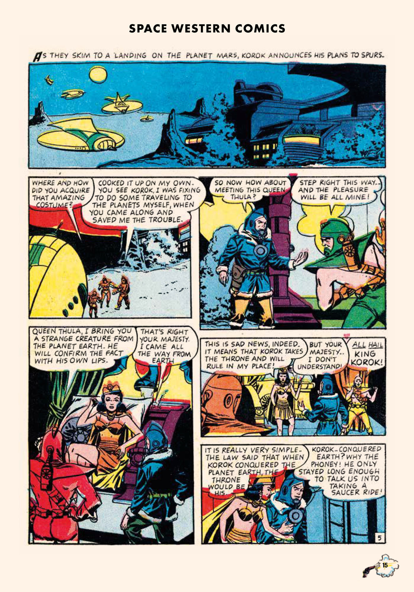 Space Western Comics: Cowboys vs. Aliens, Commies, Dinosaurs, & Nazis ...
