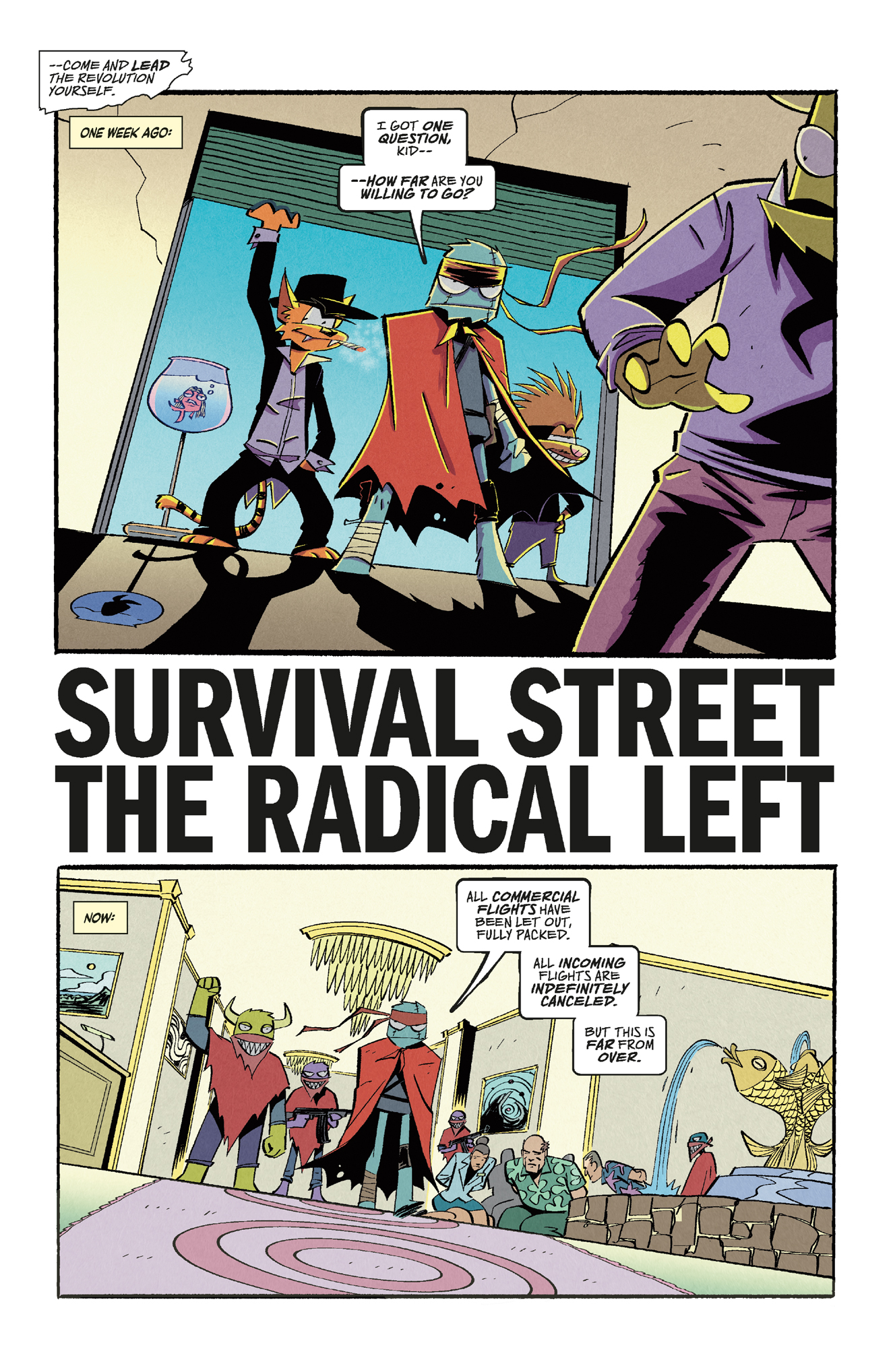 Survival Street: The Radical Left #4 (Juan Doe Variant Cover ...