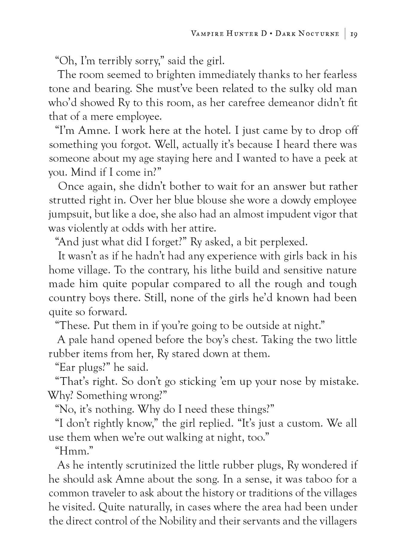 Vampire Hunter D Omnibus: Book Four TPB :: Profile :: Dark Horse Comics