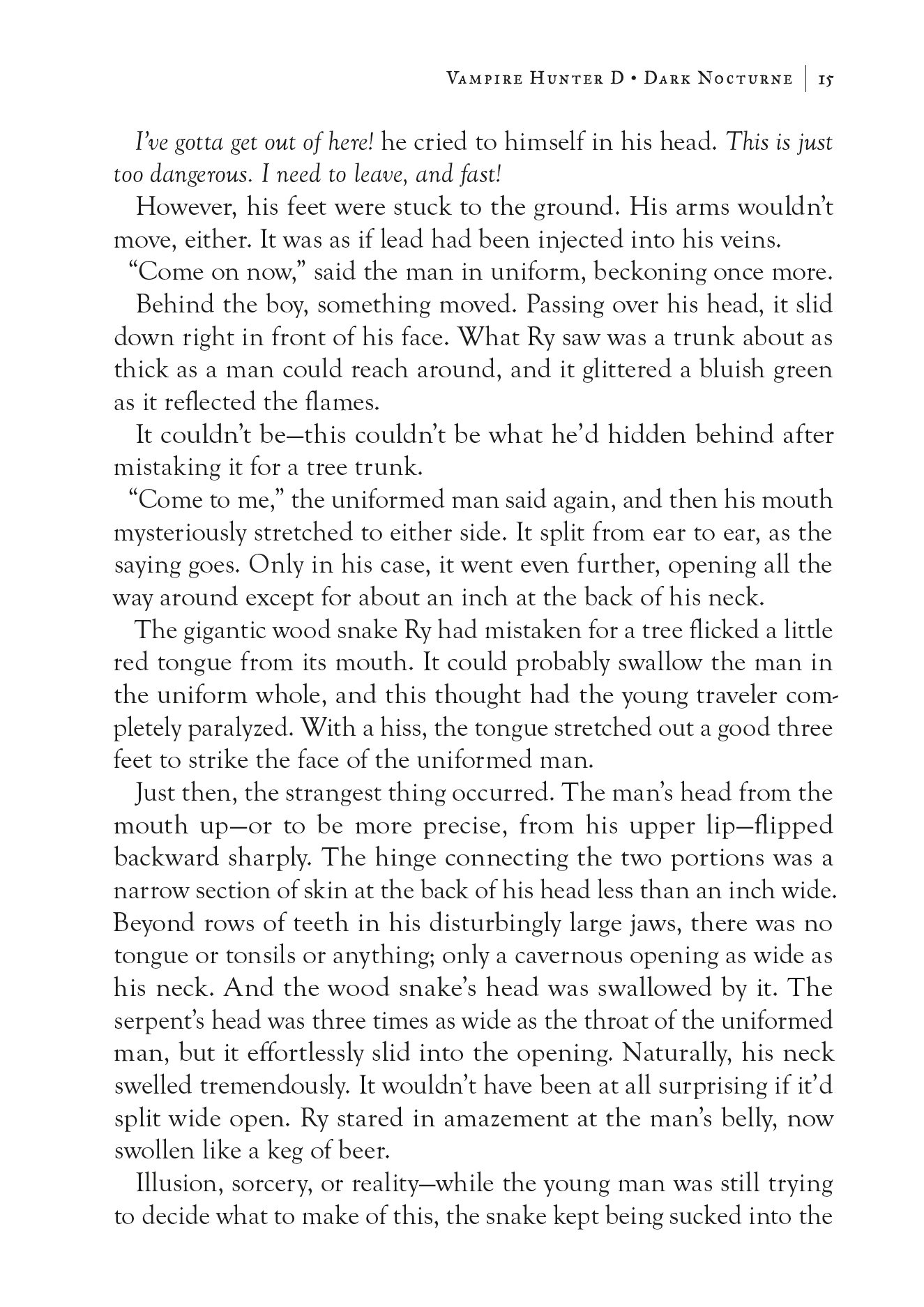 Vampire Hunter D Omnibus: Book Four TPB :: Profile :: Dark Horse Comics