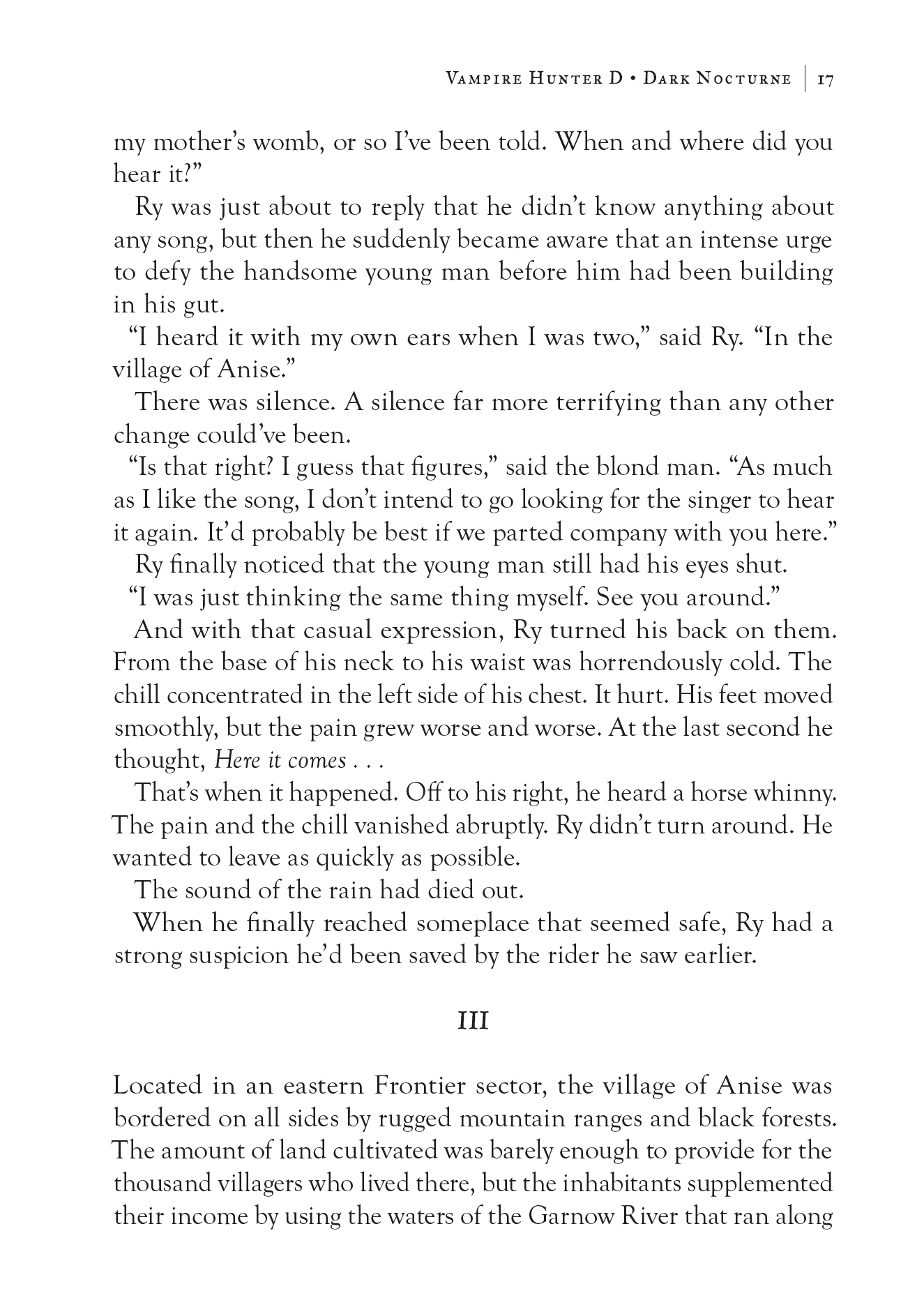 Vampire Hunter D Omnibus: Book Four TPB :: Profile :: Dark Horse Comics