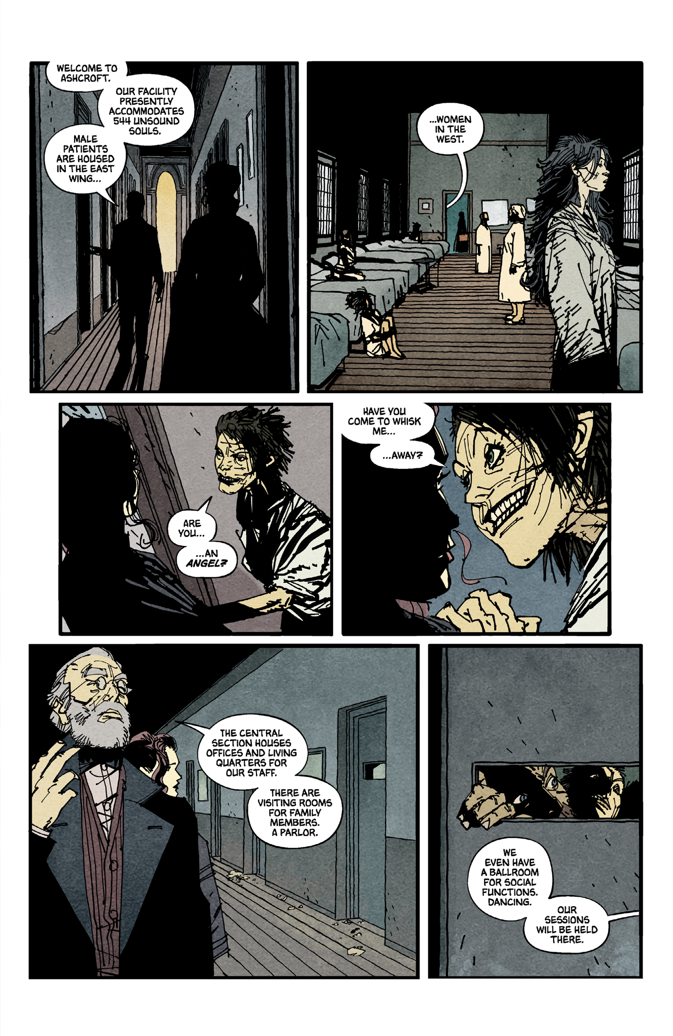 Seance in the Asylum #1 :: Profile :: Dark Horse Comics