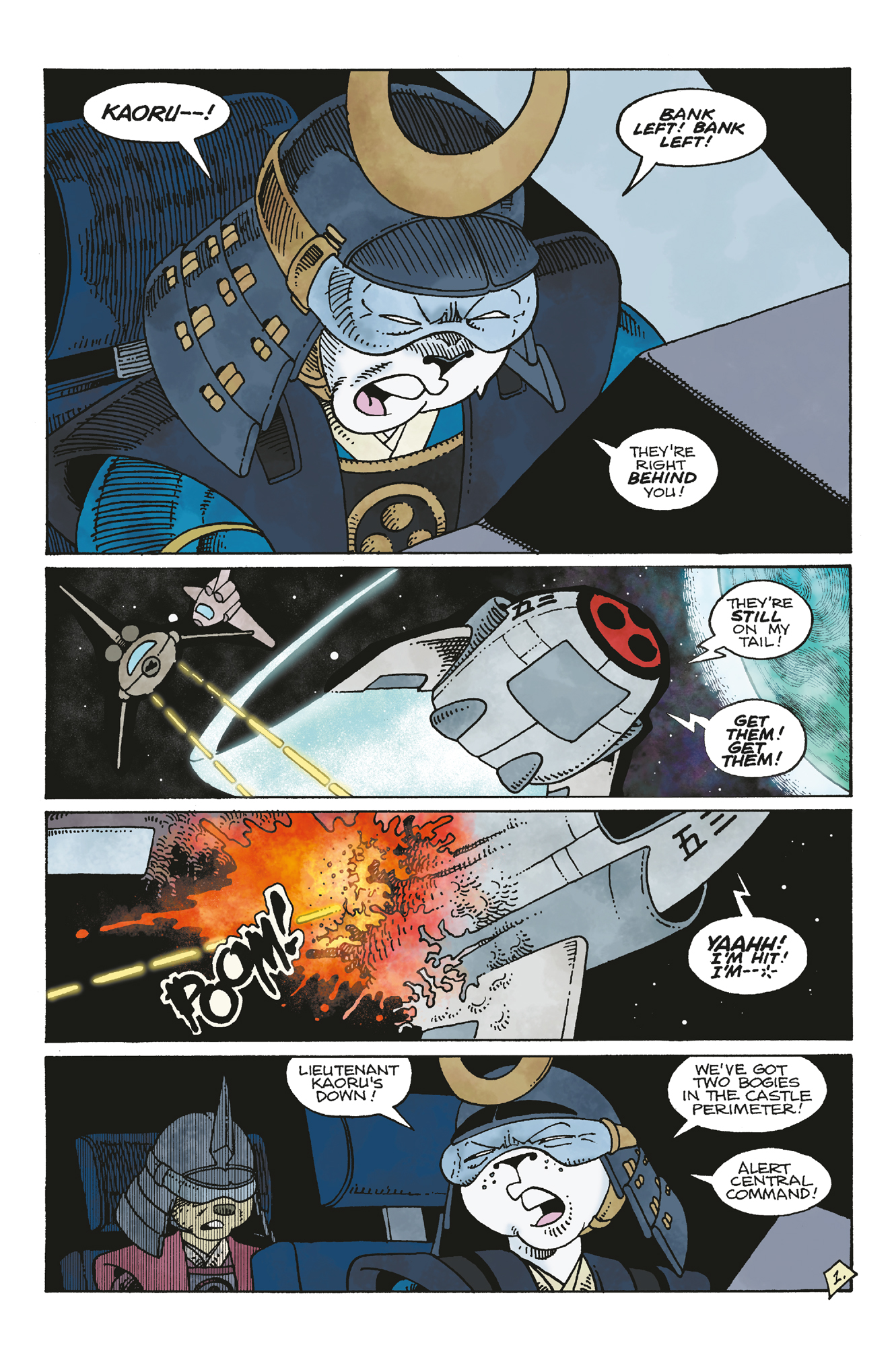 Space Usagi: Death and Honor #1 :: Profile :: Dark Horse Comics