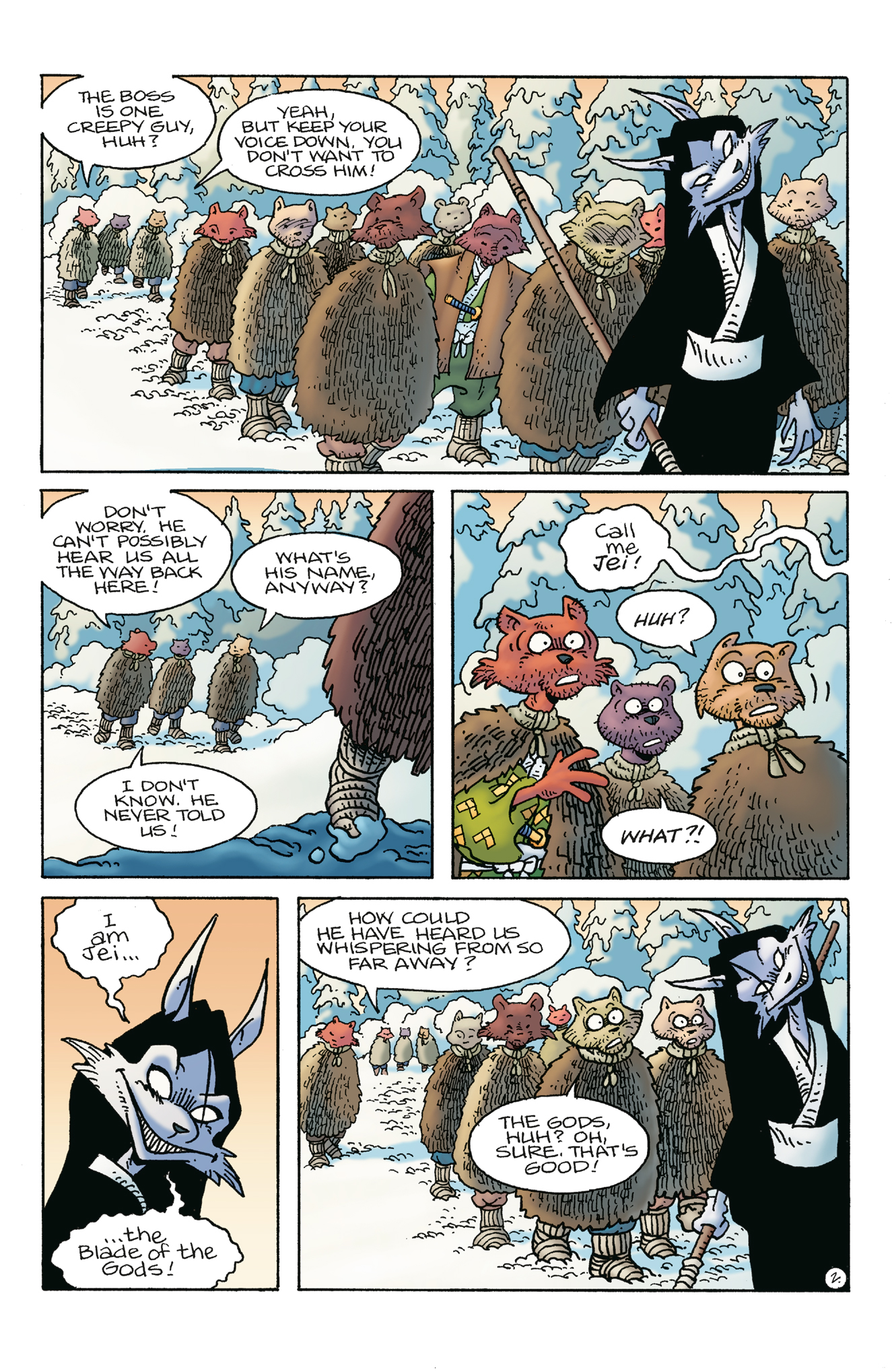 Usagi Yojimbo: Ice and Snow #3 (Jared Cullum Variant Cover) :: Profile ...