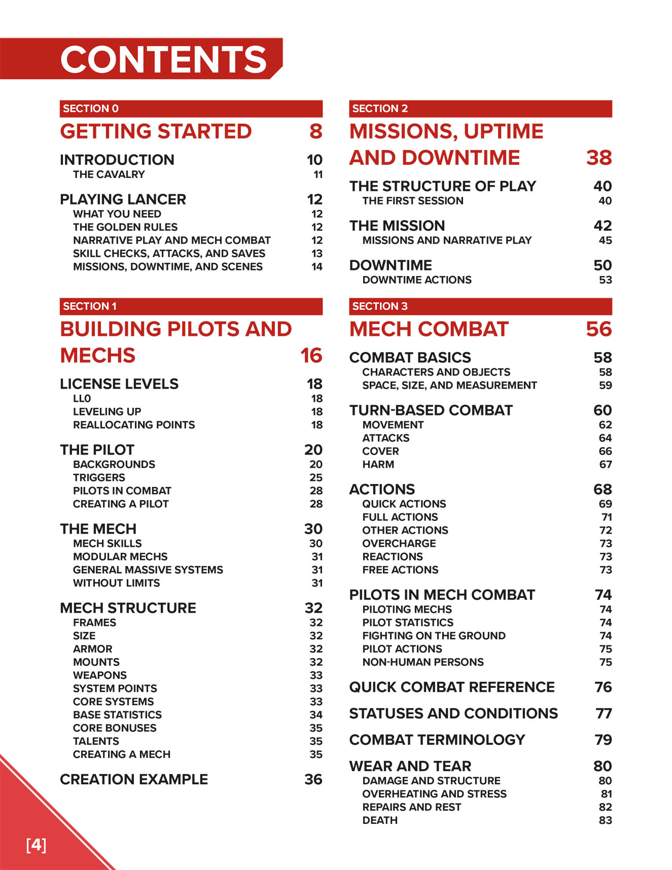 Lancer TTRPG Core Rulebook HC :: Profile :: Dark Horse Comics