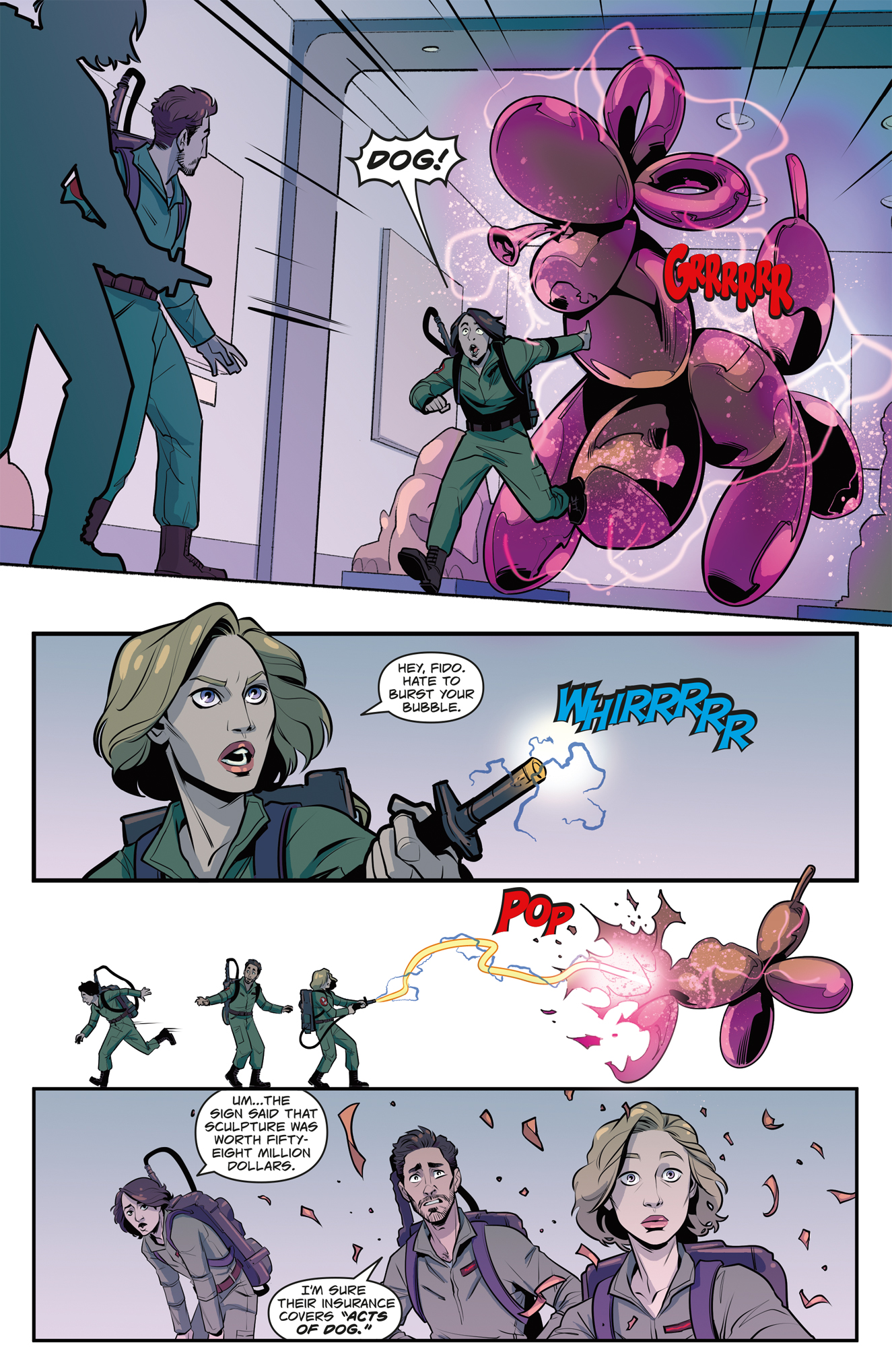 Ghostbusters: Dead Man's Chest #1 (Max Sarin Variant Cover) :: Profile ...