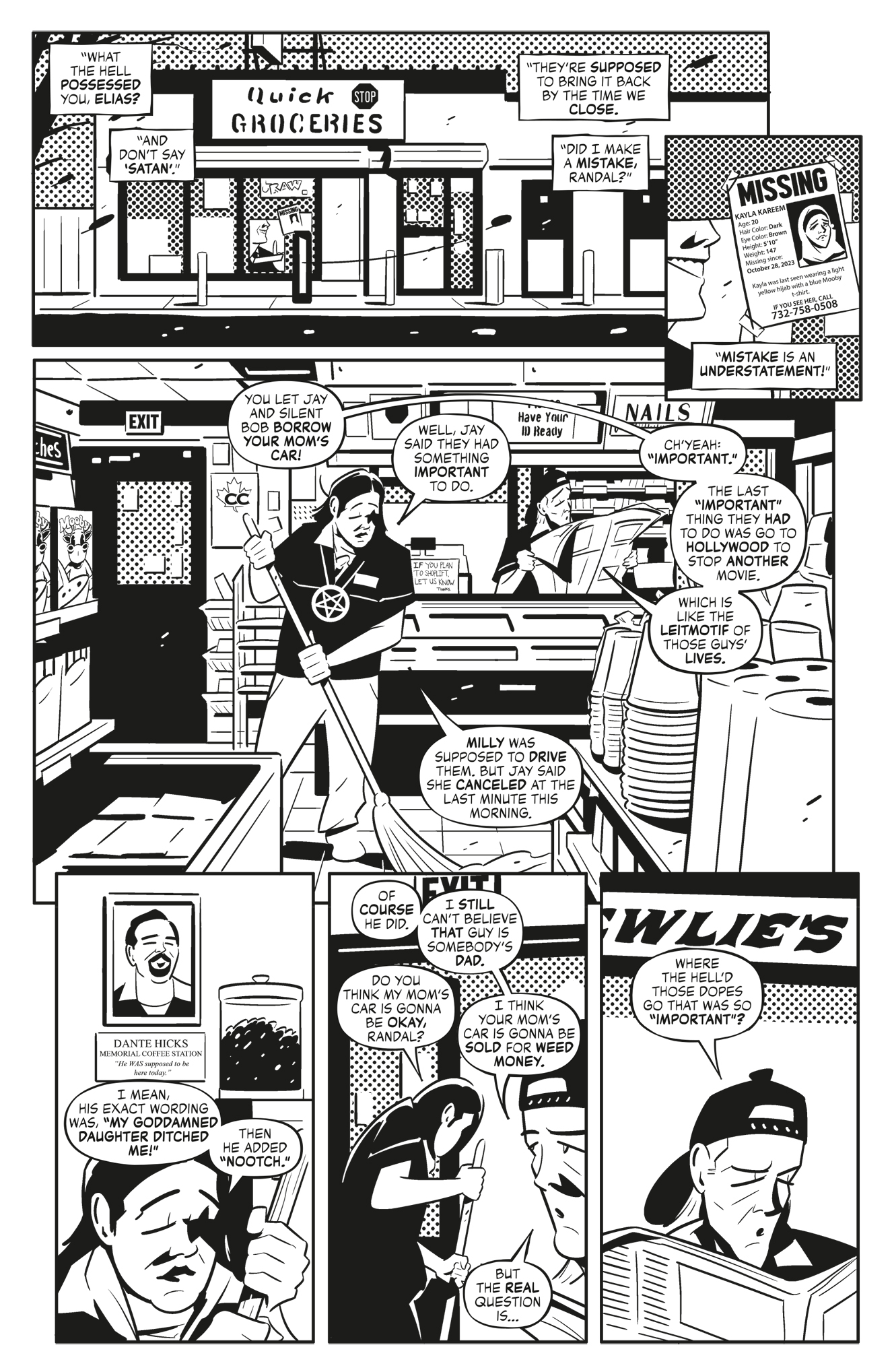 Quick Stops Volume 2 #4 (Erik Pflueger Variant Cover) :: Profile :: Dark Horse Comics