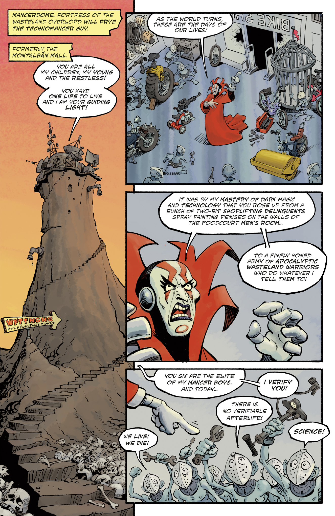 Lester of the Lesser Gods #2 :: Profile :: Dark Horse Comics