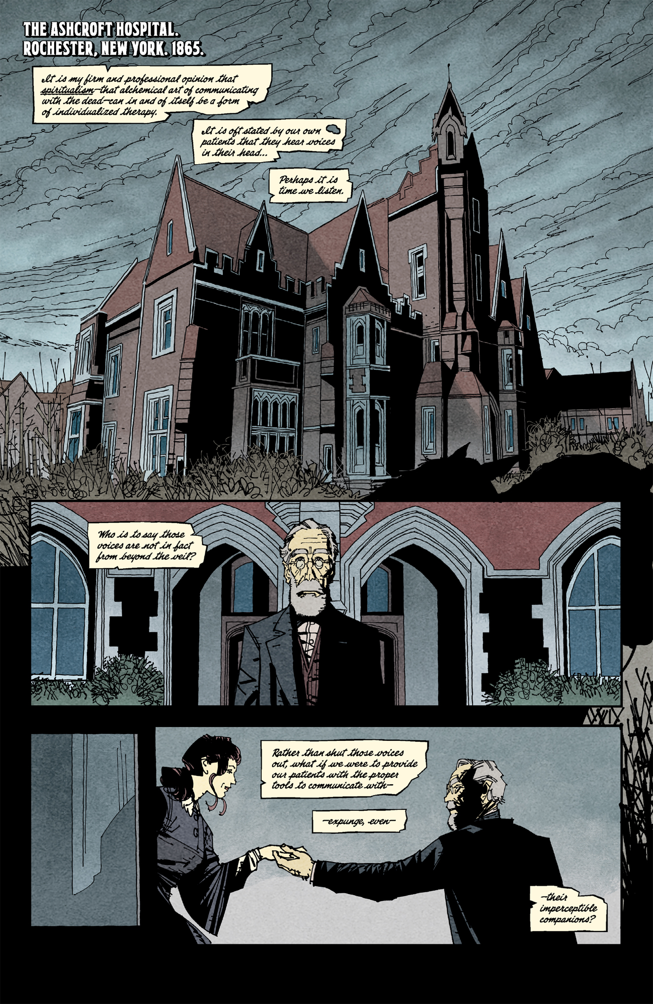 Seance in the Asylum #1 (Trevor Henderson Variant Cover) :: Profile ...