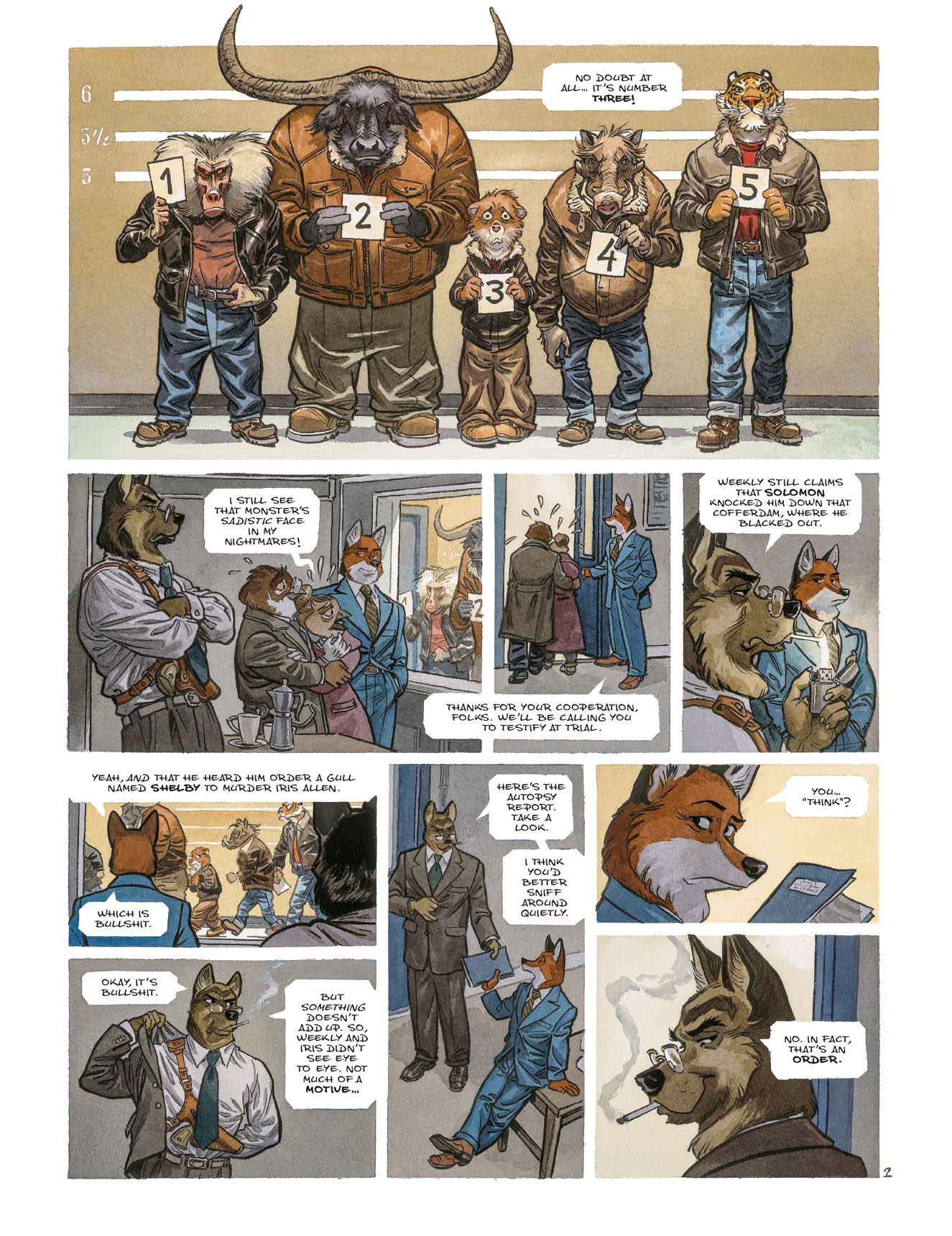 Blacksad: They All Fall Down • Part Two HC :: Profile :: Dark Horse Comics