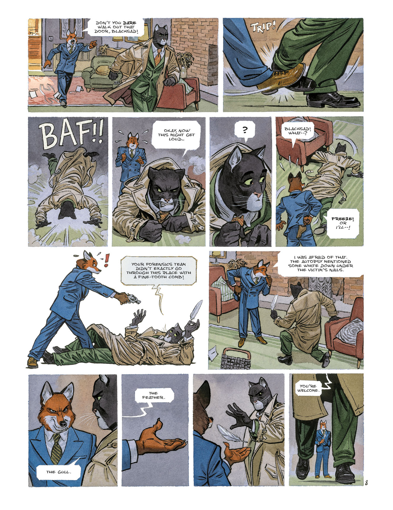 Blacksad: They All Fall Down • Part Two HC :: Profile :: Dark Horse Comics