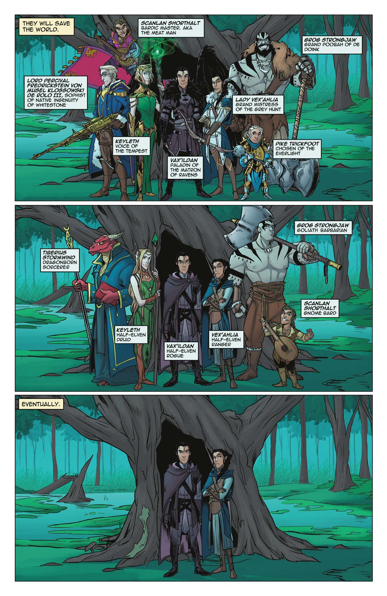 Critical Role: Vox Machina Origins I #1 :: Profile :: Dark Horse Comics