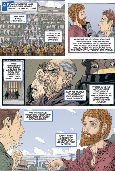 Aeon Flux #3 (of 4) :: Profile :: Dark Horse Comics