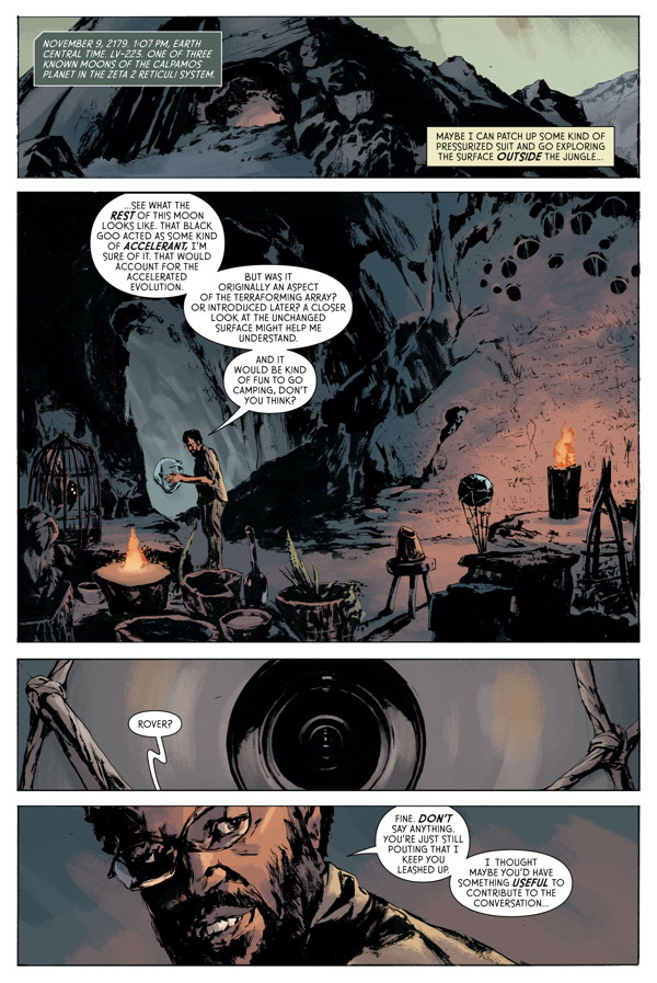 Aliens: Fire and Stone #4 :: Profile :: Dark Horse Comics