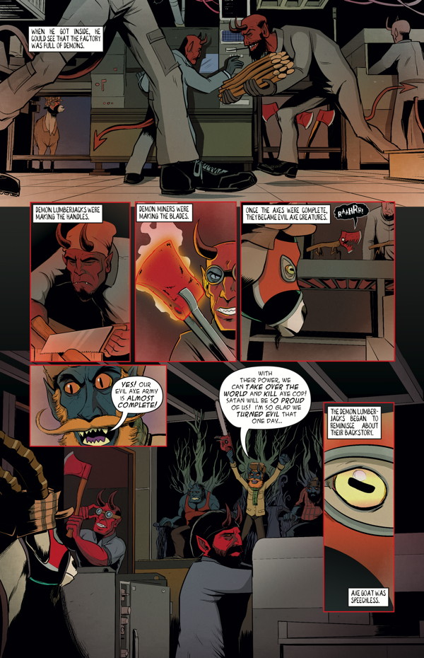 Axe Cop: The American Choppers #2 :: Profile :: Dark Horse Comics