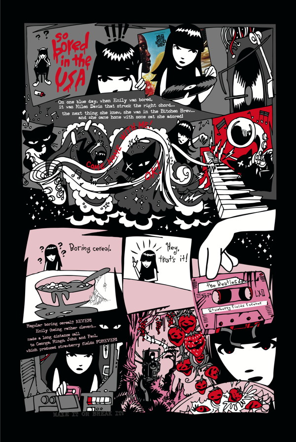 The Complete Emily the Strange: All Things Strange HC :: Profile ...