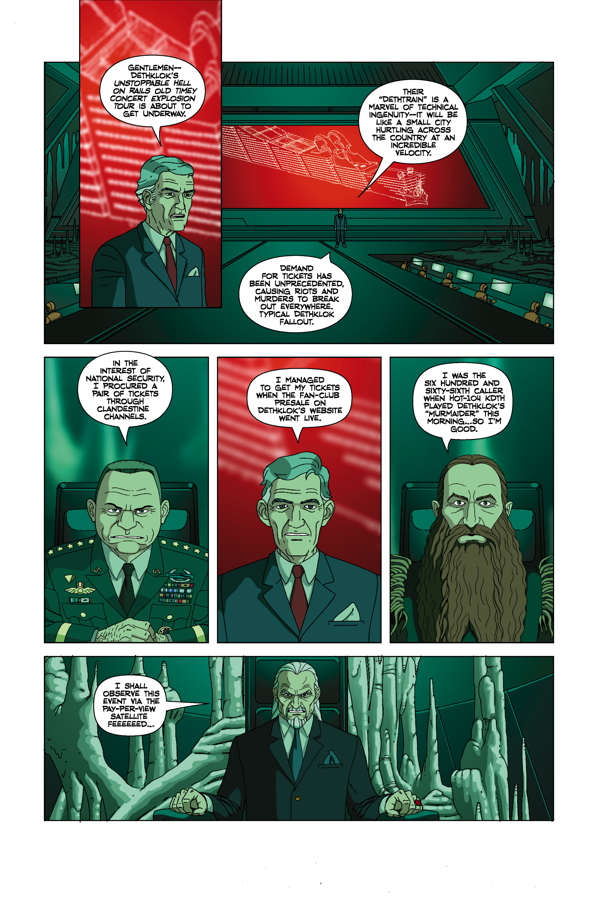 Metalocalypse/ Dethklok #3 (Eric Powell cover) :: Profile :: Dark Horse ...