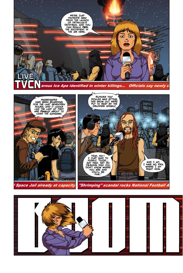 Metalocalypse/ Dethklok #3 (Jon Schnepp cover) :: Profile :: Dark Horse ...