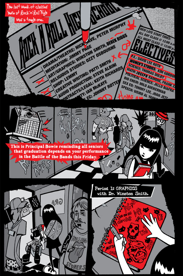 Emily the Strange #4: The Rock Issue :: Profile :: Dark Horse Comics