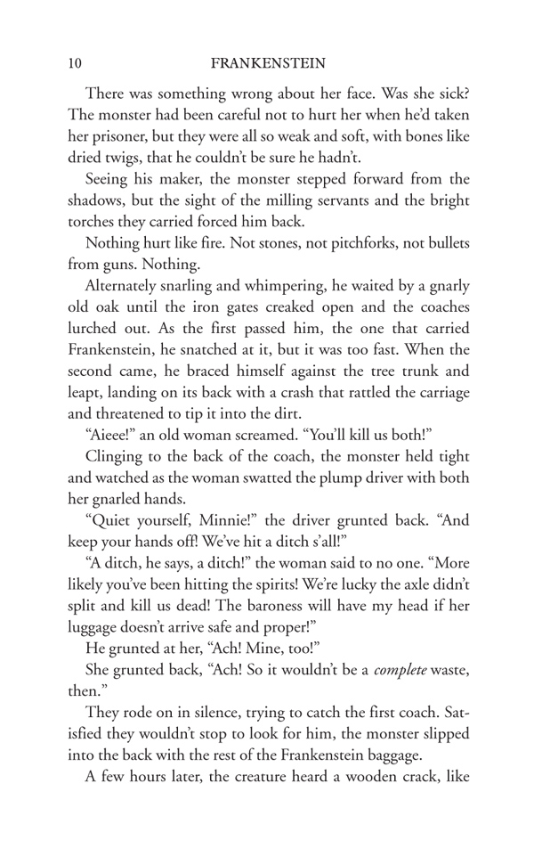 Frankenstein: The Shadow of Frankenstein (Novel) :: Profile :: Dark ...