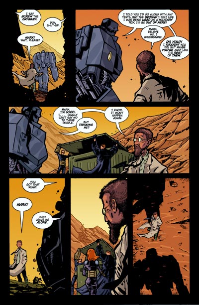 Fused: Think Like a Machine #1 :: Profile :: Dark Horse Comics