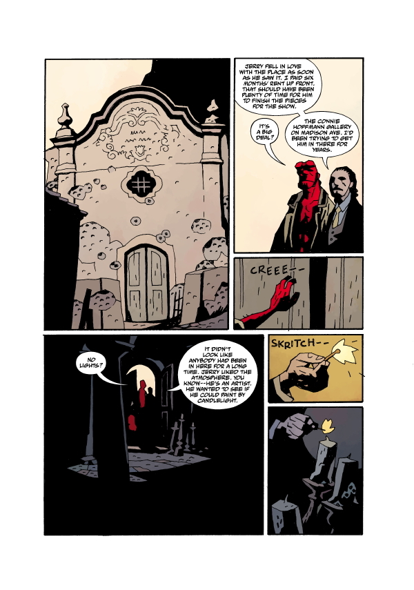 Hellboy: In the Chapel of Moloch (one-shot) :: Profile :: Dark Horse Comics