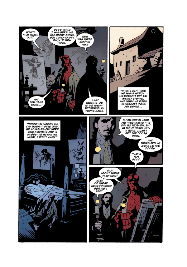 Hellboy: In the Chapel of Moloch (one-shot) :: Profile :: Dark Horse Comics