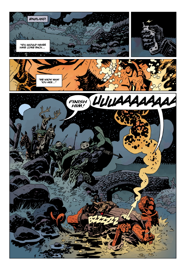 Hellboy: The Wild Hunt #2 :: Profile :: Dark Horse Comics