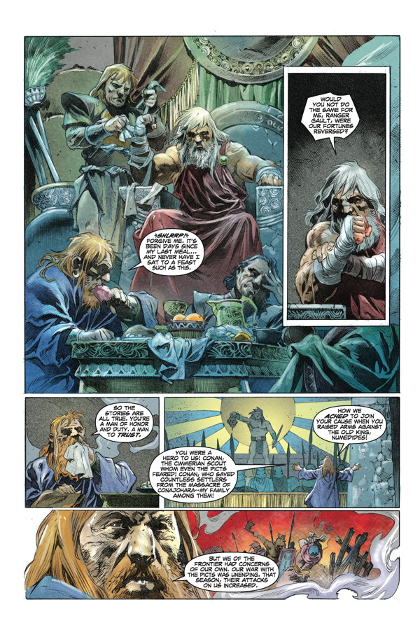 King Conan: Wolves beyond the Border #1 :: Profile :: Dark Horse Comics