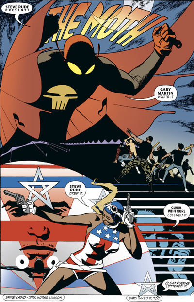 Steve Rude's The Moth #2 :: Profile :: Dark Horse Comics