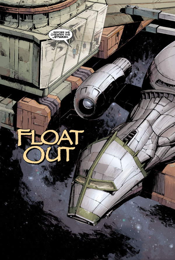 Serenity: Float Out (Frank Stockton Cover) :: Profile :: Dark Horse Comics