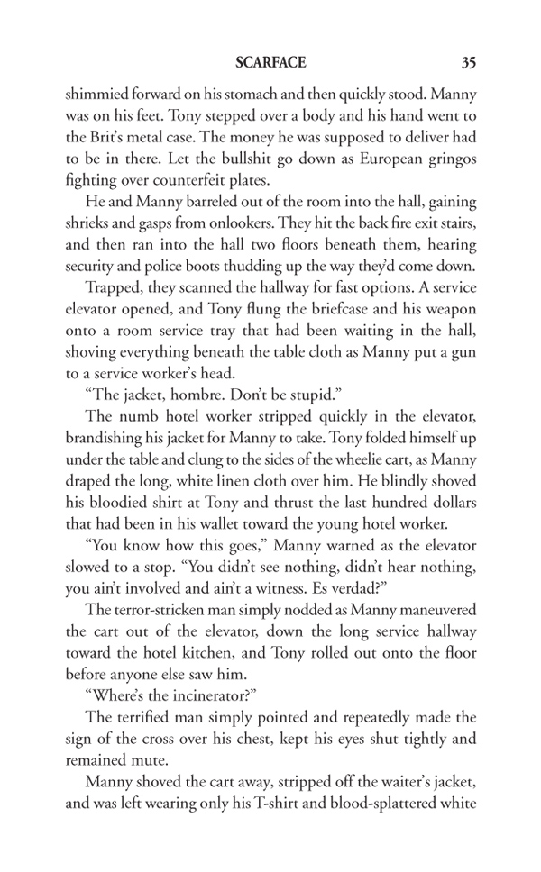 Scarface Vol. 1: The Beginning (Novel) :: Profile :: Dark Horse Comics