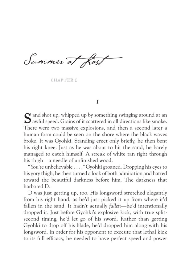 Vampire Hunter D Volume 8: Mysterious Journey to the North Sea, Part 2 :: Profile :: Dark Horse ...