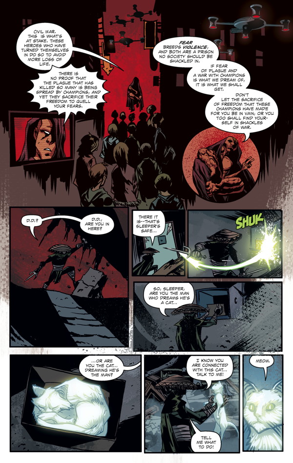 Michael Avon Oeming’s The Victories #6 (Andrea Wicklund cover ...