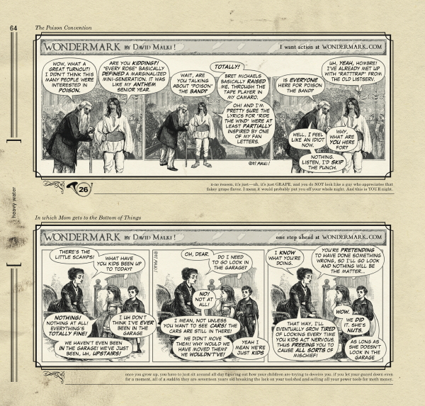 Wondermark Volume 2: Clever Tricks to Stave Off Death HC :: Profile ...