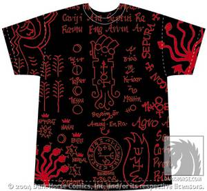 Hellboy Tee (Symbols) (M) :: Profile :: Dark Horse Comics