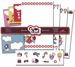 DHorse Deluxe Stationery Set: Mizna Wada Career Girl Stationery Set ...