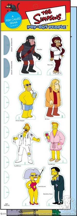 Pop-Out People: The Simpsons #2 :: Profile :: Dark Horse Comics