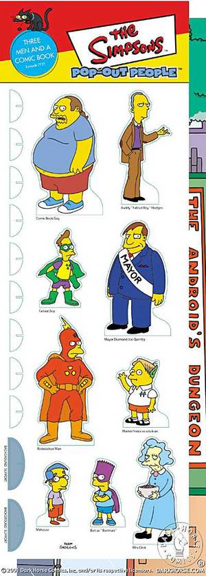 Pop-Out People: The Simpsons #8 :: Profile :: Dark Horse Comics
