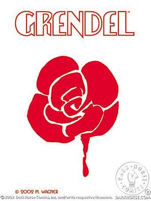 Grendel Sticker #3 (Rose Logo) :: Profile :: Dark Horse Comics