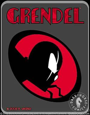 Grendel Sticker #4 (Mask Logo) :: Profile :: Dark Horse Comics