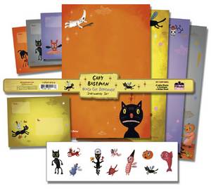DHorse Deluxe Stationery Exotique: Gary Baseman Black Cat Serenade ...