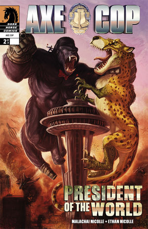 Axe Cop: President of the World #2 :: Profile :: Dark Horse Comics